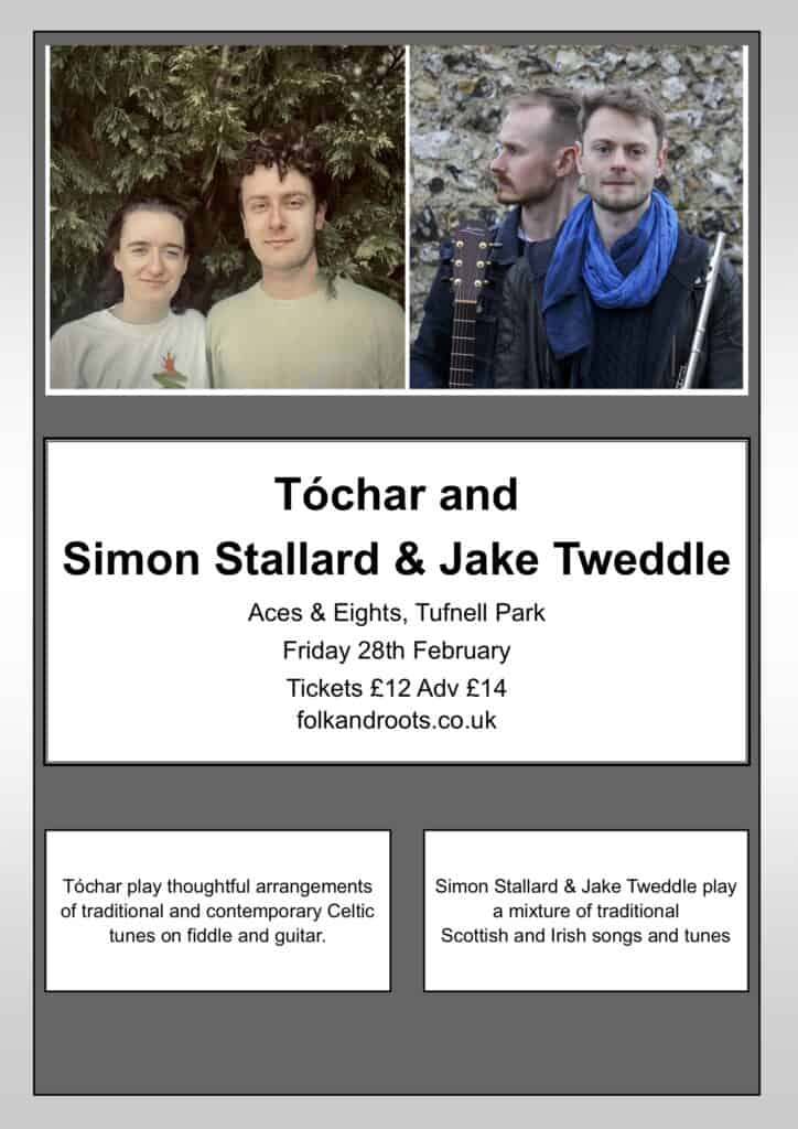 Tóchar and Simon Stallard & Jake Tweddle - Aces and Eights Saloon Bar